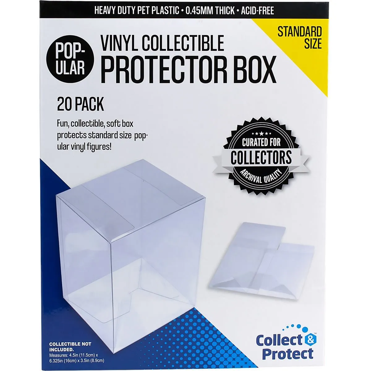 Protector Box 20-Pack – EE 4-Inch - W COMIC